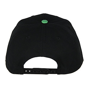 Xbox Mens' Gaming Logo Snapback Hat Adult Precurve Adjustable Hat Cap | Perfect for Everyday Wear and Video Game Fans Black