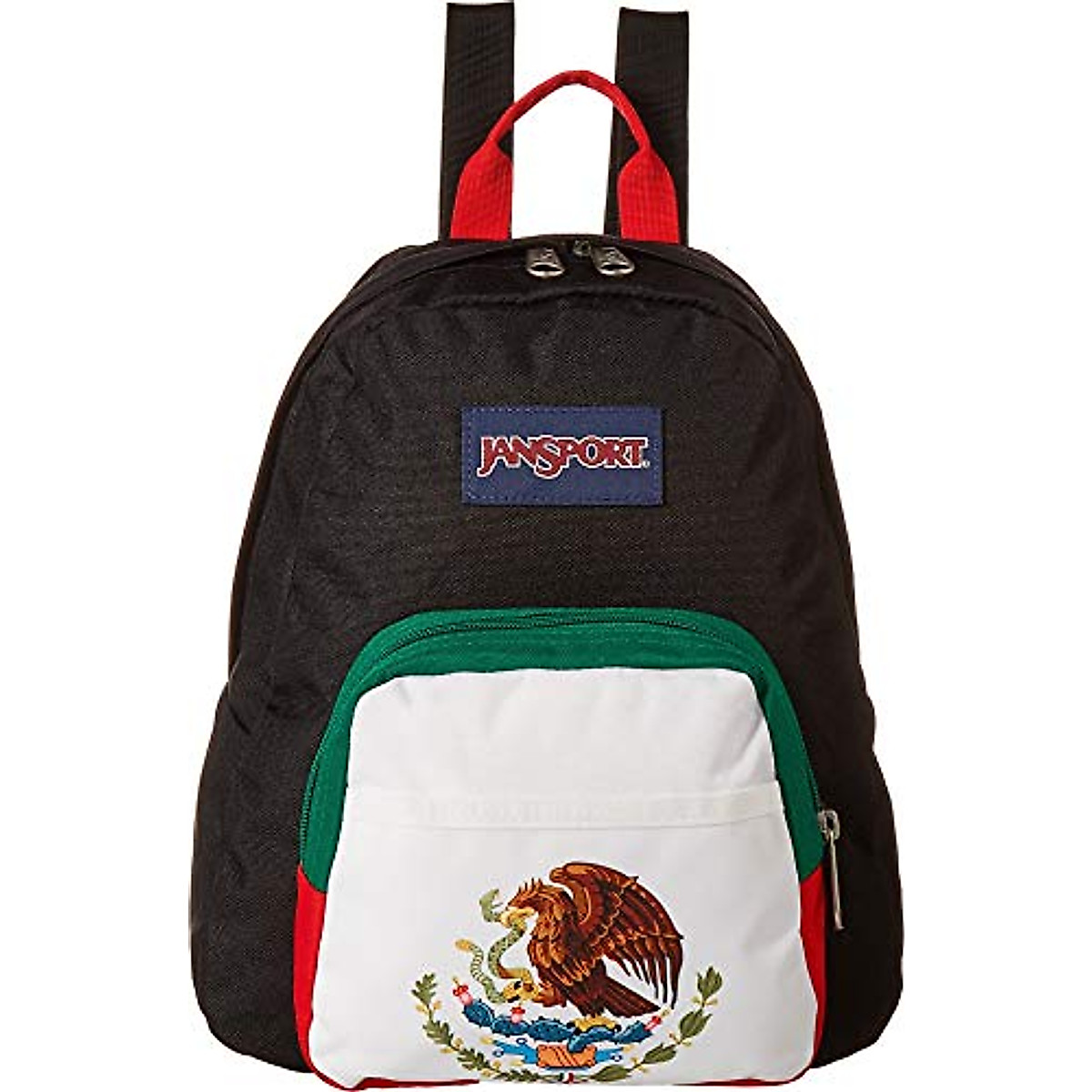 JanSport Half Pint Mini Backpack (Mexican Flag, One Size)