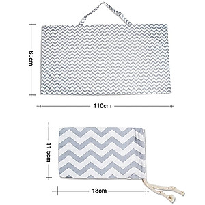 Baby Nursing Cover Yubella Nursing Poncho,360° Full Privacy Breastfeeding Coverage,Soft Baby Carseat Canopy Multi Use,Shopping Cart Cover,Infant Stroller Cover,Gift for Newborn,Lactancia(Gray ripples)