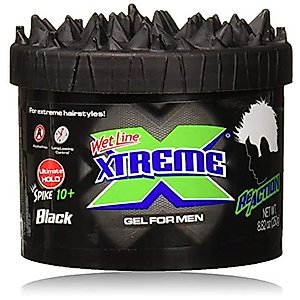 Wet Line Xtreme Reaction Black Ultimate Hold Gel, 8.8 Ounce