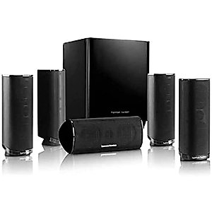 Harman Kardon HKTS 16BQ 5.1 Channel Home Theater Speaker Package (Black)