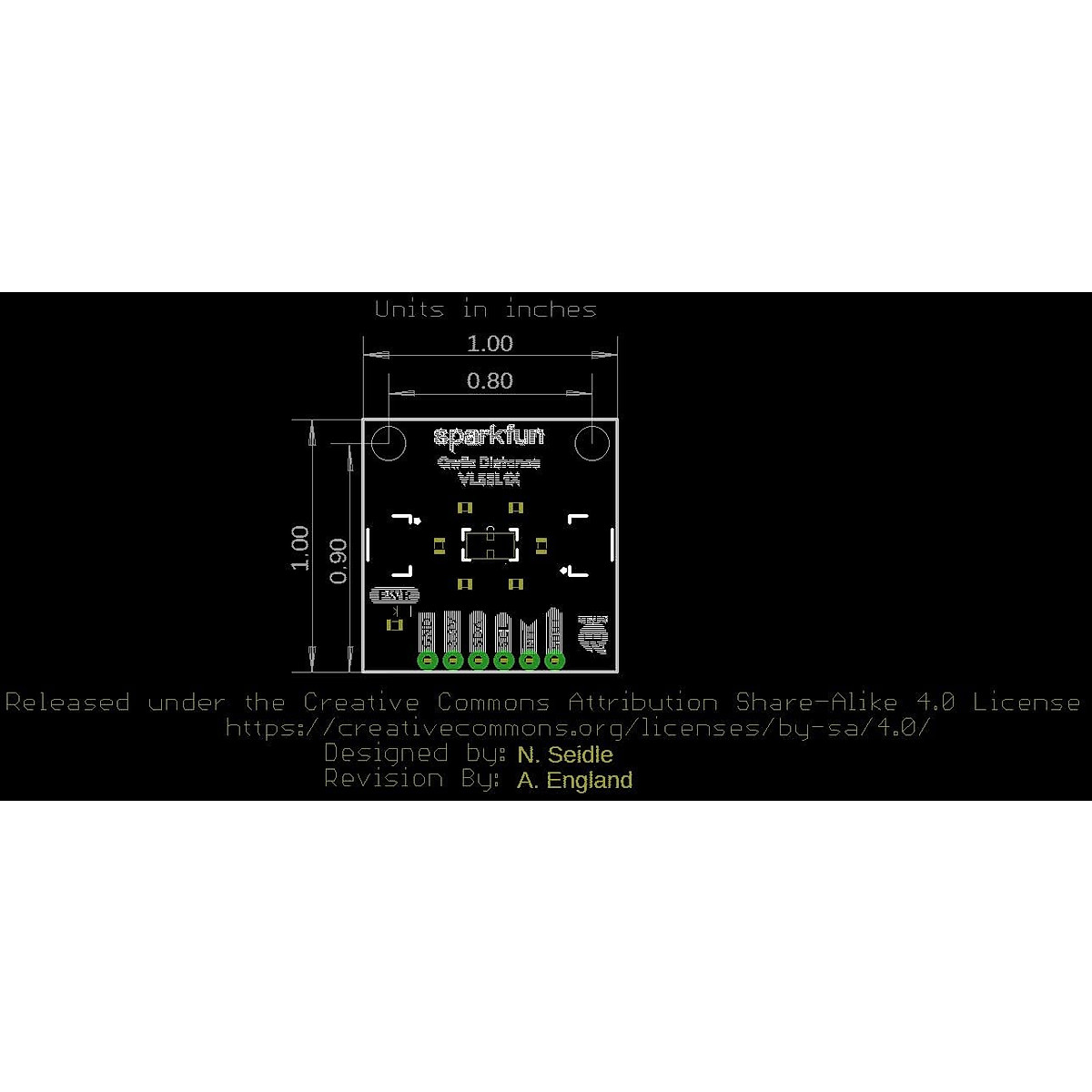 SparkFun Distance Sensor Breakout - 4 Meter, VL53L1X - (Qwiic) - Next Generation ToF Sensor Module - Operating Voltage 2.6V - 3.5V - 1mm Precision - +/-5mm Accuracy - Minimum Read Distance 4cm