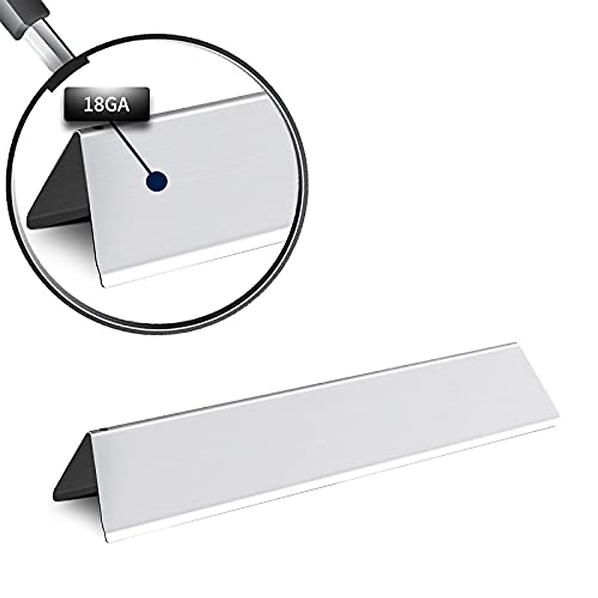 Folocy 15.3 Inch Grill Flavorizer Bars for Weber 7635, Flavor Bars BBQ Gas Grill Replacement Parts Accessories for Weber Spirit 200 Series E/S-210, E/S-220 Gas Grill with Front-Mounted Control, 3PCS