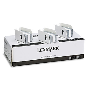 Lexmark Advanced Booklet Staples, 5000 Staples/Ctg, EA=Box of 4 Ctgs (21Z0357)