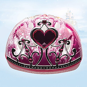 Disney Princess 3D Tiara Child Bike Helmet, Pink by Bell