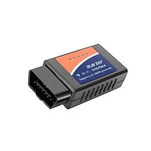 Elm327 WiFi OBDii Interface OBD2 Can Bus Scanner Diagnostic Tool with Original 25k80 Chip Support iOS / Android (V2.1)
