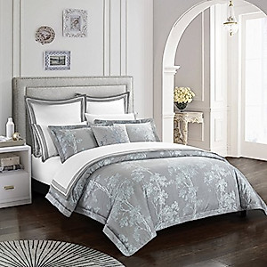 CASA BOLAJ DESIGNED TO DREAM Casabolaj Shading 100% Egyptain Cotton Sateen Sheets Set,Hotel Collection Luxury Modern Style,400 Thread Count(White,Queen)