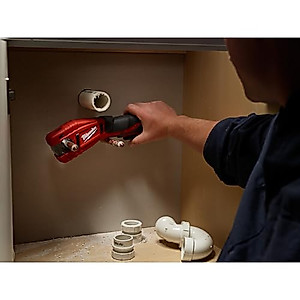 Milwaukee 2471-20 M12 Cordless Lithium Ion 500 RPM Copper Pipe and Tubing Cutter Adjustable from 3/8" to 1â€ Diameters (Battery Not Included, Power Tool Only)