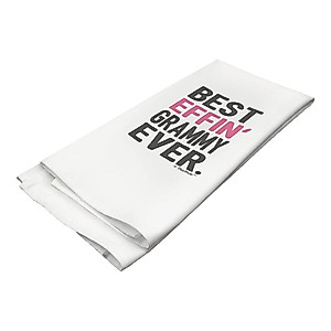 Grandma Grammy Gifts from Grandkids Best Effin Grammy Ever Grammy Kitchen Hand Towel Kitchen Tea Towel