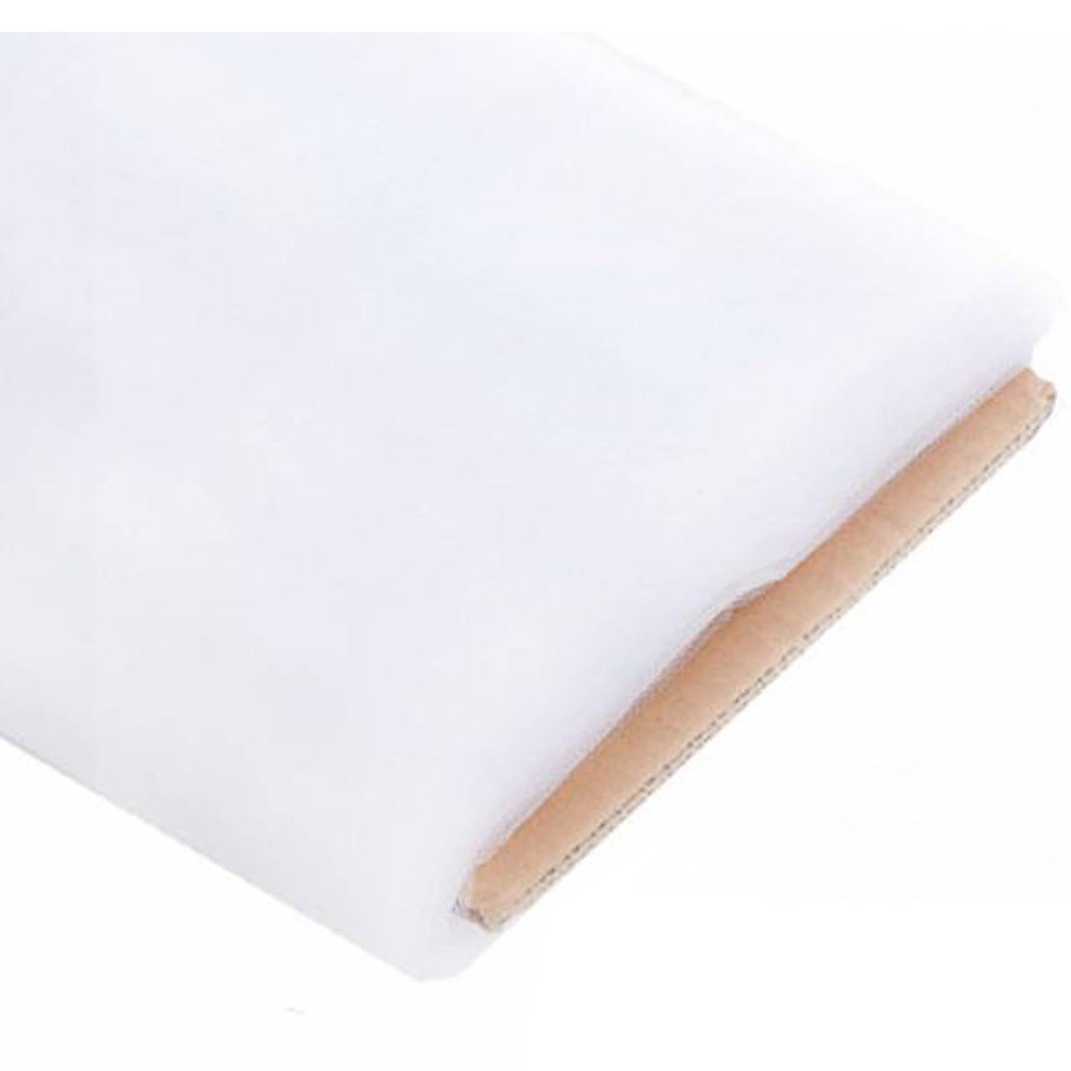 Pico Textiles White Tulle Fabric - 54" by 40 Yards Bolt - Ideal for Weddings, Veils, Party Decorations, Bridal Showers, Baby Showers, Birthdays & Gift Wrapping