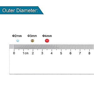 HARFINGTON 12000Pcs Pony Beads Glass Beads 12/0 2mm Loose Tiny Round Small Beads for Bracelet Earring Rings Jewelry Making, Watermelon Pink