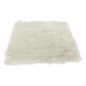 Baby Photo Blanket Long Hair,Photography Wrap Shaggy Area Rug,Newborn Soft Faux Fur Mat,Basket Stuffer Rug Background Backdrop 50cm60cm(4#,White)