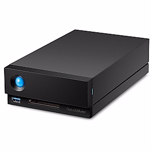 LaCie 1big Dock, 10TB, External Hard Drive, HDD Docking Station, Thunderbolt 3, 7.200 RPM, Enterprise Class Drives, for Mac and PC Desktop, 5 Year Rescue Services (STHS10000800)