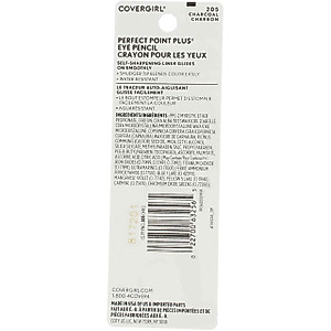 COVERGIRL Eyeliner Charcoal Self Sharpening Pencil (Pack of 4)