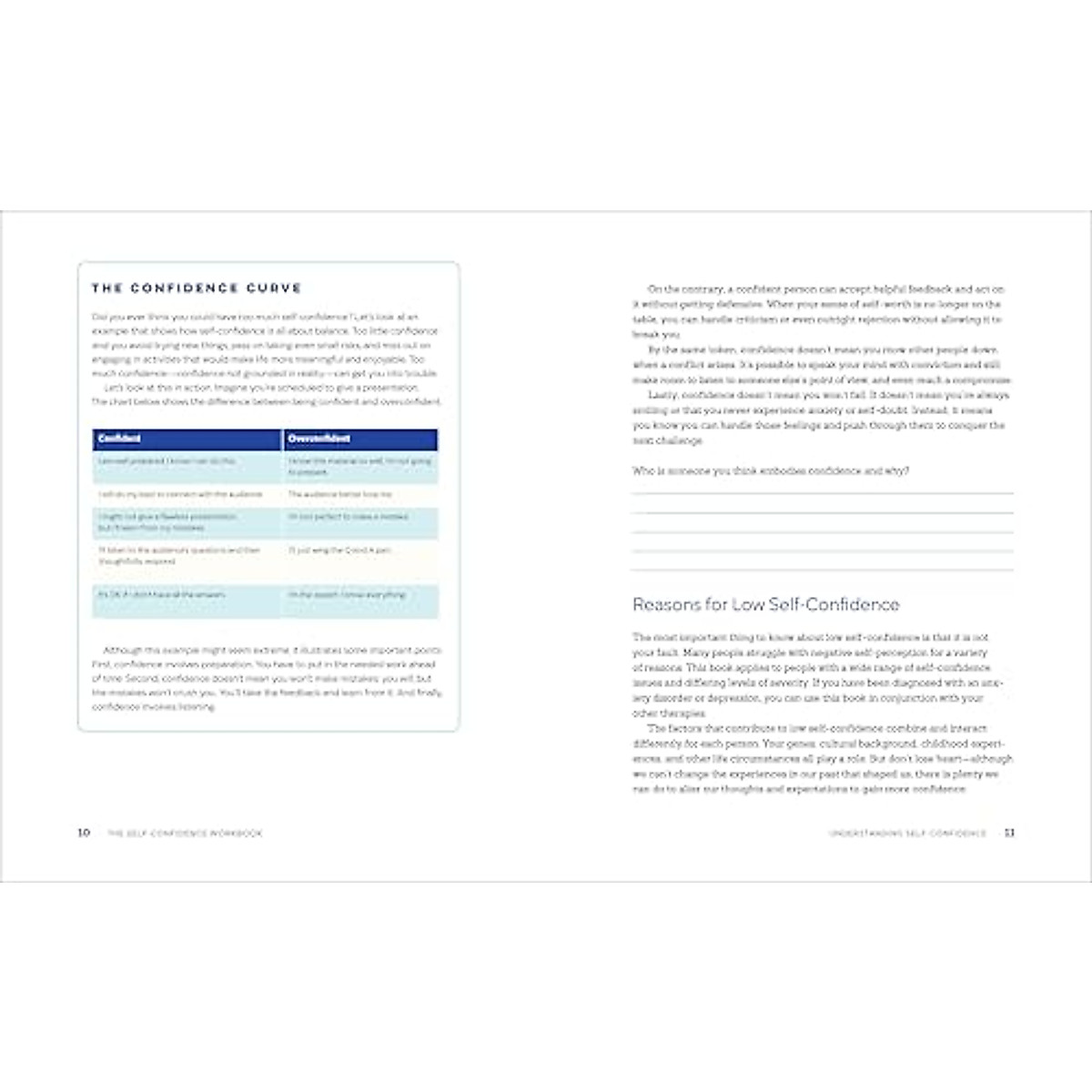 The Self-Confidence Workbook: A Guide to Overcoming Self-Doubt and Improving Self-Esteem (Building Self-Confidence)