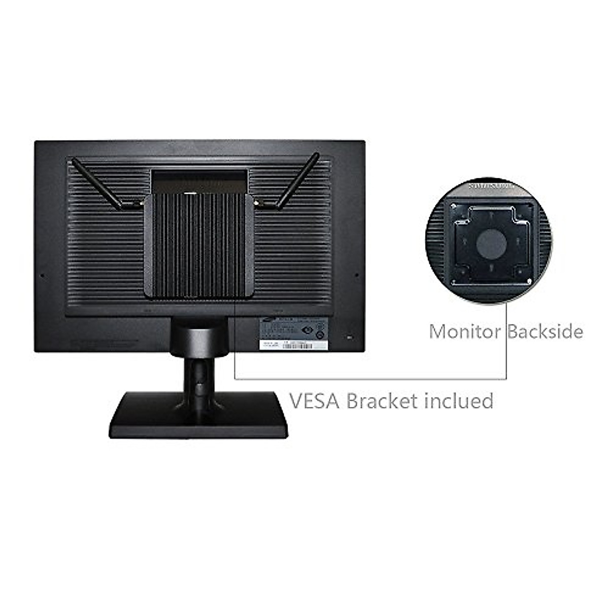 Qotom 4 LAN Mini PC Q190G4U-S02 with 4GB RAM 128GB SSD, Intel Celeron J1900 Processor, Quad core 2.0 GHz, x86 Mini PC Fanless