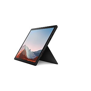 Microsoft Surface Pro 7+ 12.3" Tablet, Intel i7, 16GB Memory, 512GB SSD, Windows 10, Matte Black (1ND-00016)
