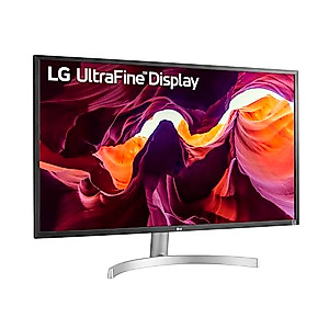 LG UltraFine 32-Inch Computer Monitor 32UL500-W, VA with HDR 10 Compatibility and AMD FreeSync, White