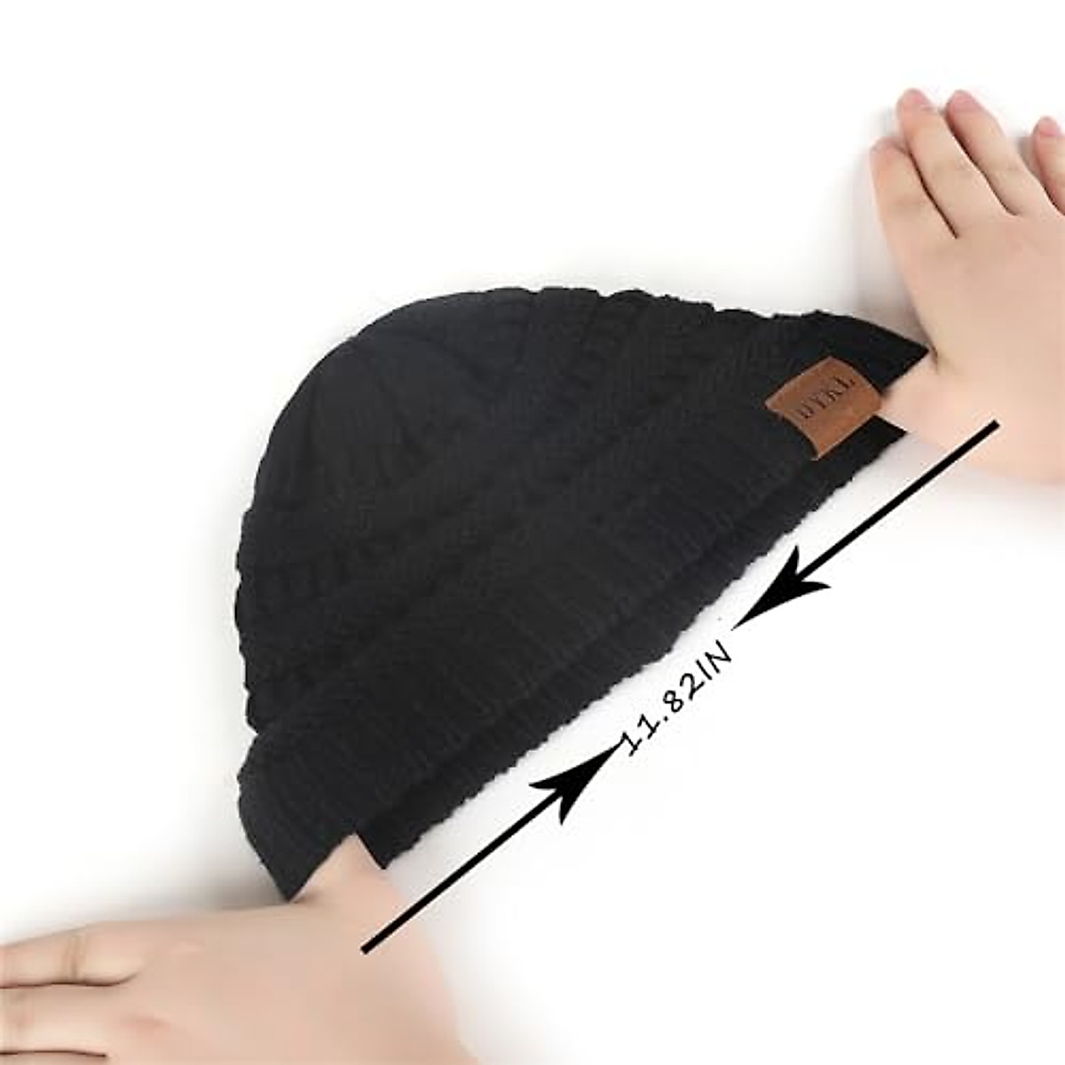 DYKL Packs Kids Baby Winter Warm Knit Hats for Boys Girls Soft Infant Baby Toddler Beanies for Boys Girls