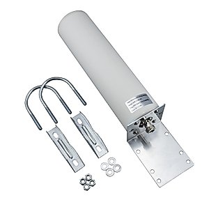 URCIANOW Omnidirectional Antenna 10-12dBi High Gain Antenna 4g LTE N Female Outdoor Long Range Antenna 698-960/1710-2700Mhz for Mobile Phone 4G Router Modem Gateway（NO Cable）