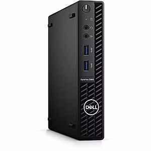 Dell 2022 Newest Optiplex 3080 Micro Form Factor Business Desktop, Intel Core i5-10500T, 16GB RAM, 512GB PCIe SSD, Wi-Fi 6, Bluetooth, Wired Mouse&Keyboard, Windows 11 Pro, Black