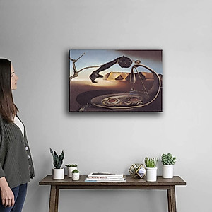 The Sublime Moment by Salvador Dali Poster Decorative Painting Canvas Wall Art Living Room Posters Bedroom Painting 12x18inch(30x45cm)