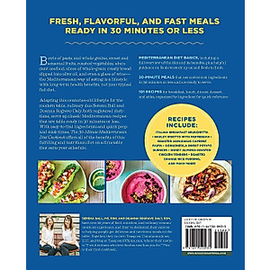 The 30-Minute Mediterranean Diet Cookbook: 101 Easy, Flavorful Recipes for Lifelong Health [Spiral-bound]
