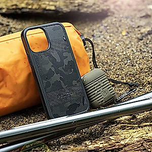 Pelican - PROTECTOR Series - Case for iPhone 12 Mini (5G) - 15 ft Drop Protection - 5.4 Inch - Camo Green