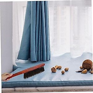 OKUMEYR Long Handle Bed Brush Car Cleaning Hand Brush Home Cleaning Brushes Cleaning Brush Whisk Broom Hand Broom Dust Remover Brush Dust Broom Small Broom Handheld Broom Wood Brown