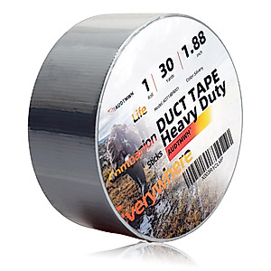 AUDTMWH Duct Tape Heavy Duty, 1.88 in x 90 ft, Silver, Waterproof, Temperature Resistant, Extreme Durability, Super Fix, No Residue, Industrial, for Duct Tape Crafts, 1 Roll