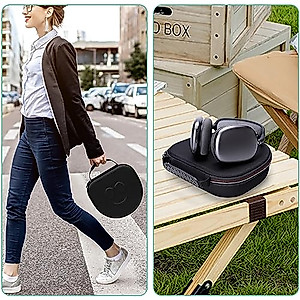 XANAD Hard Case for New Apple AirPods Max Supports Sleep Mode Headphone - Storage Protective Bag