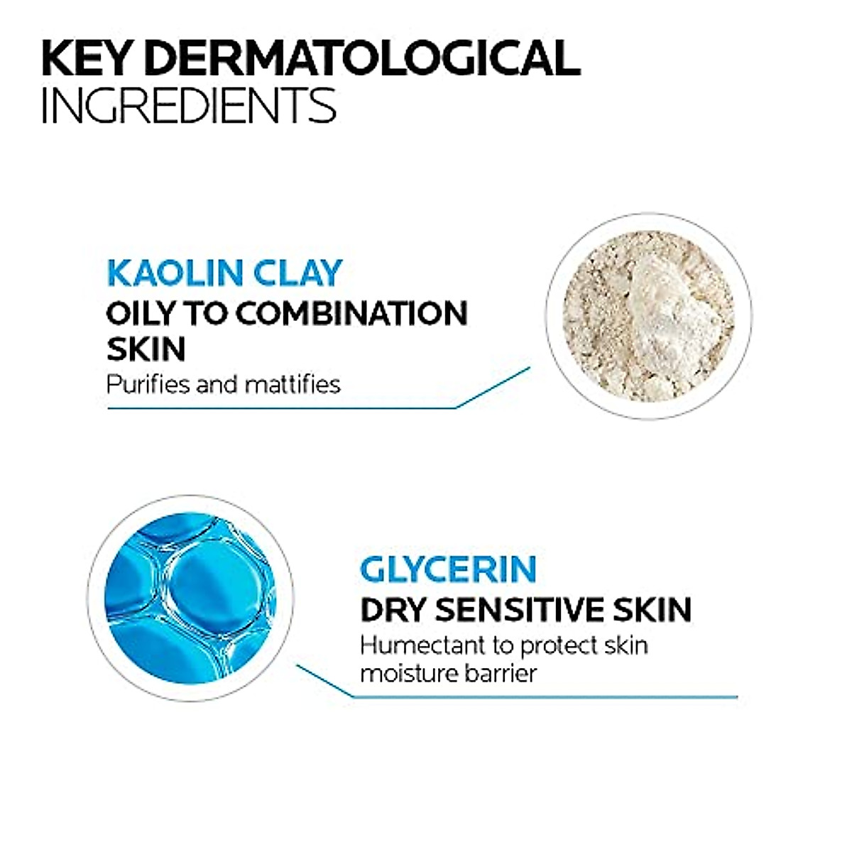 La Roche-Posay Effaclar Clarifying Clay Face Mask for Oily Skin, Unclogs Pores and Controls Shine Without Over-Drying, Packaging May Vary