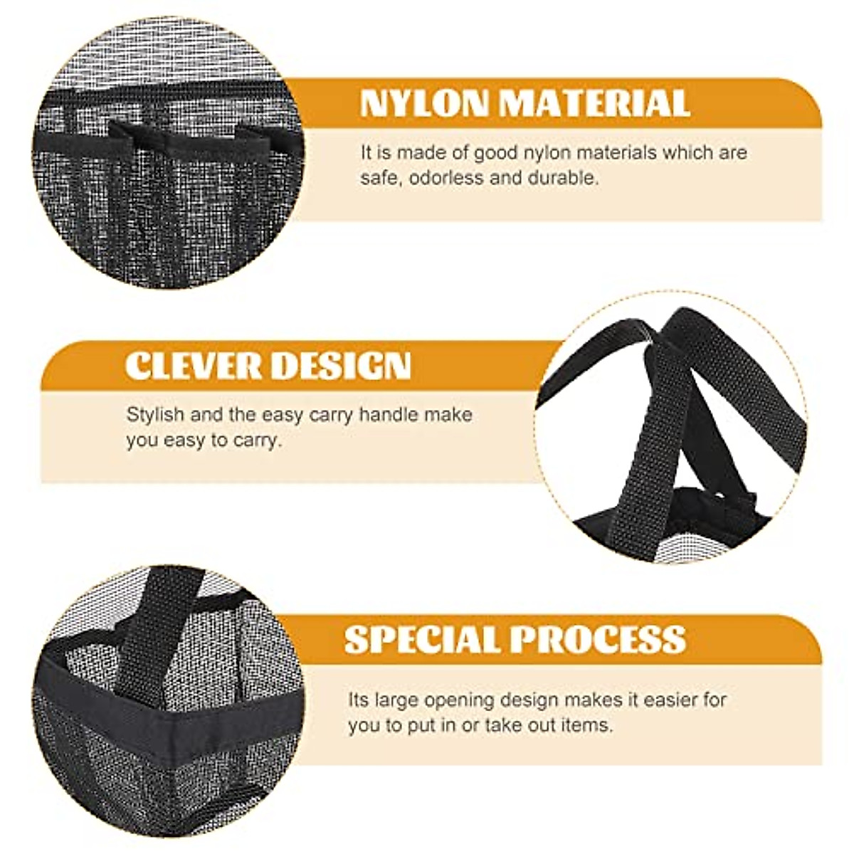 Zerodeko Mesh Shower Caddy Tote, 8 Storage Pocket Handle Bath Organizer Large Shower Caddy Basket Portable Quick Dry Hanging Toiletry Bag for Bathroom Travel Beach