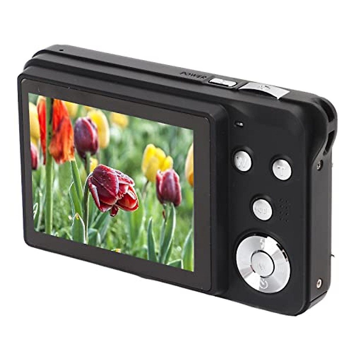 Digital Camera 2.7K 48MP HD Camera 2.7inch Screen 16x Digital Zoom Anti Shaking Face Recognition