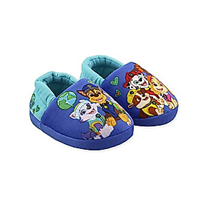 Josmo Kids Paw Patrol Pawesome Planet Toddler and Boys Plush Aline Slippers (Blue/Sky, 9-10 M US Toddler) 9-10 Toddler CH90222 0