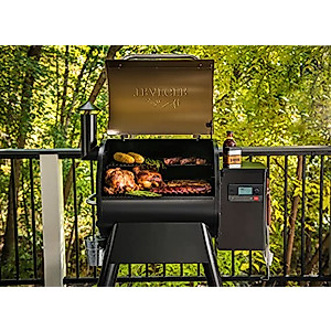 Traeger Grills Pro Series 575 Wood Pellet Grill and Smoker with BAC503 575/22 Series Full Length Grill Cover