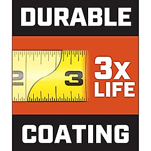 Crescent Lufkin 1-3/16 x 16' Command Control Series Yellow Clad Tape Measure - L1016C-02