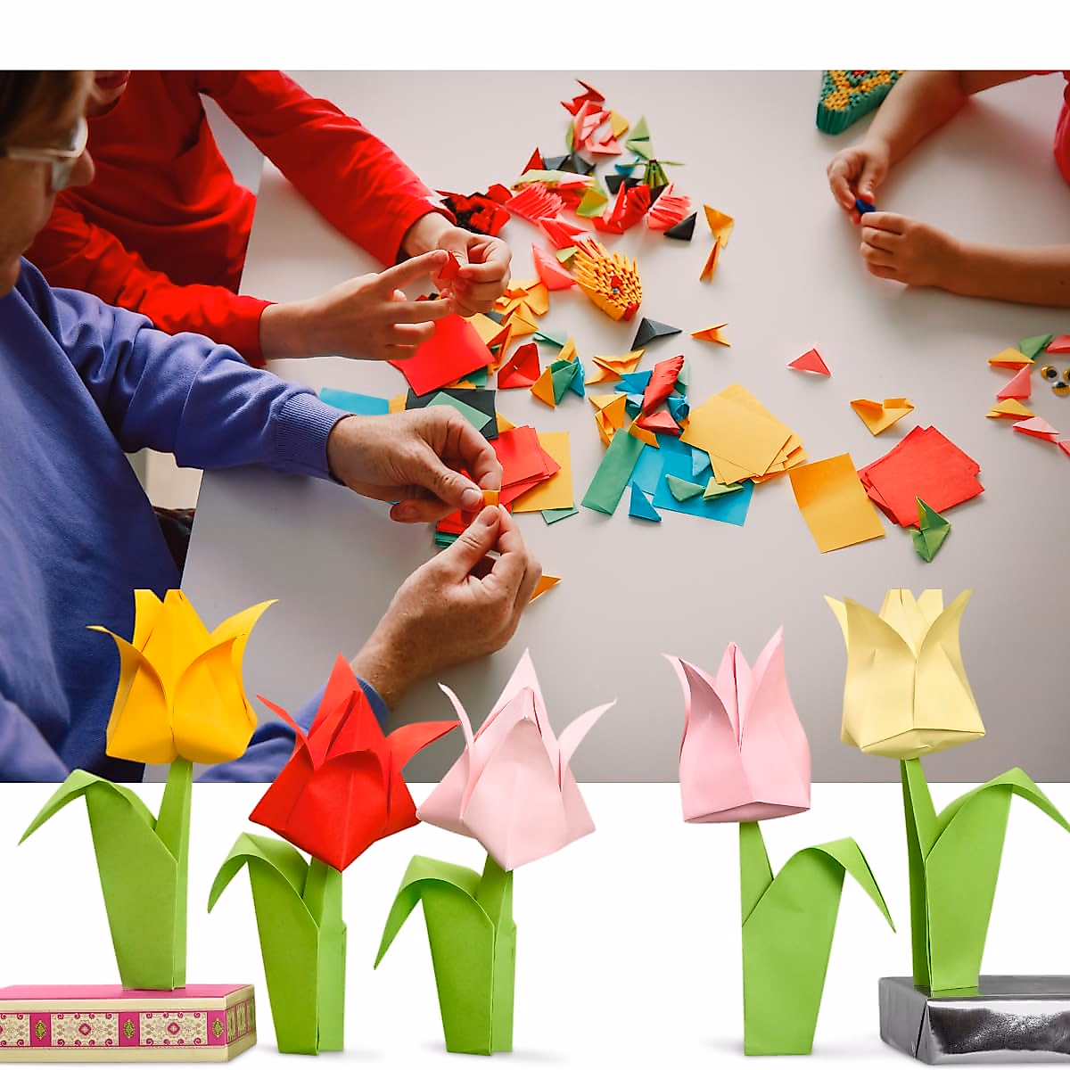 Construction Paper for Kids, 9"" x 12"" Pad, 8 Colors, 96 Sheets - Pack of 2