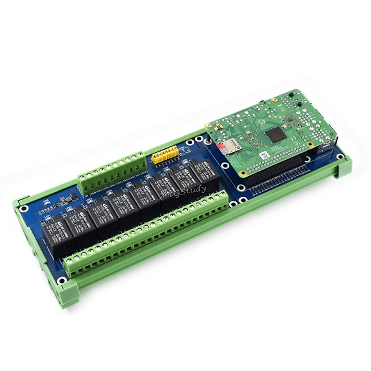 Newest Raspberry Pi 8-Channel Relay Expansion Board 5V Power Relay Module for Raspberry Pi 4 3 2 Model B+ B Jetson Nano @XYGStudy