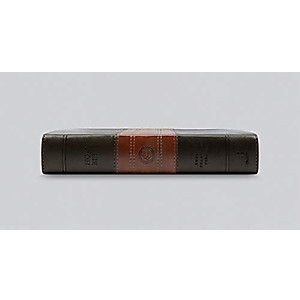 ESV Large Print Personal Size Bible (TruTone, Forest/Tan, Trail Design)