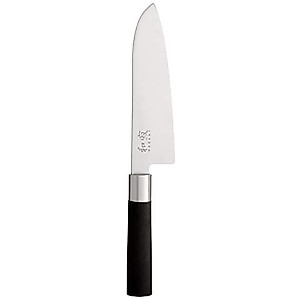 Kai Wasabi Black Santoku Knife, 6-1/2-Inch
