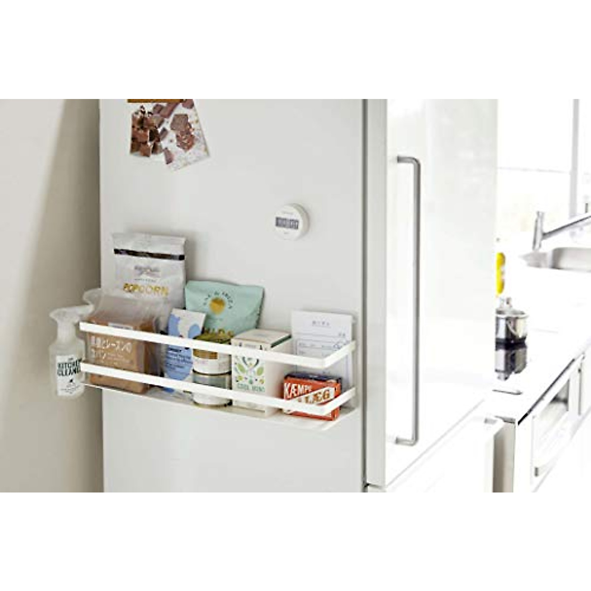 YAMAZAKI home Storage Basket, White