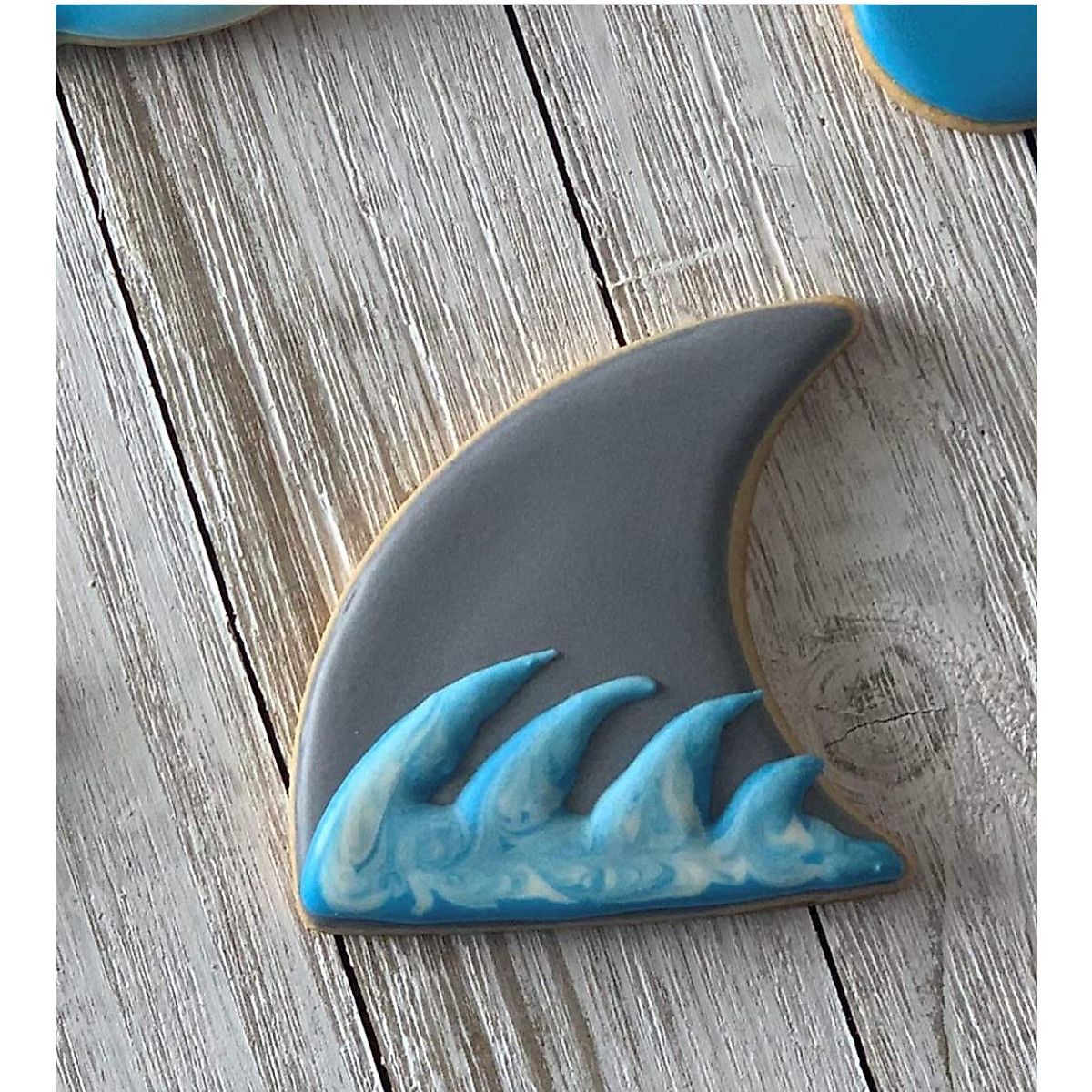 Shark Fin Cookie Cutter, 3" Made in USA by Ann Clark
