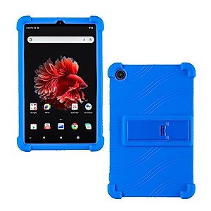 ORANXIN Case for Alldocube iPlay 50 Mini - Soft Silicone Shockproof Adjustable Stand Rubber Shell Protective Cover for Alldocube iPlay 50 Mini 8.4 inch Tablet