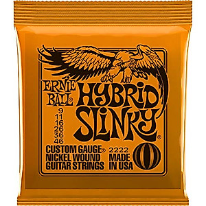Ernie Ball Hybrid Slinky Guitar Strings (Pack of 3) (2222x3)