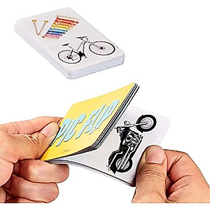 Mattel Games Pic Flip Card Game for 7 Year Olds and Up GKD70