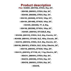 Ohoho Snowblower Auger Worm Gear Compatible with Ariens - Fits ST824 924050 52402600 52422700 524026 924082 ST8 ST724 ST1024 ST1028 ST1032 ST1224 Auger Worm Gear