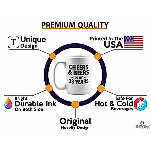 76 Birthday Gift Shot Glass 1.5oz Cheers & Beers 76 Years - Gift for 76 Year Old Guy Gifts for Mom Mama Vintage Beer Day Brew Turning Old