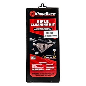 Kleenbore Gun Care Classic Rifle Kit (.22/.223/5.56mm), blk (1009492)