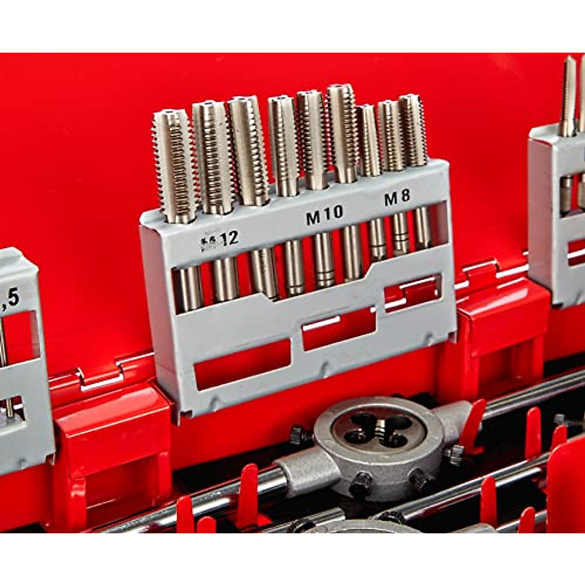 Ruko 245030聽-聽Set of Drilling Tools HSS tap DIN 352聽(Metal Box/a 44U)